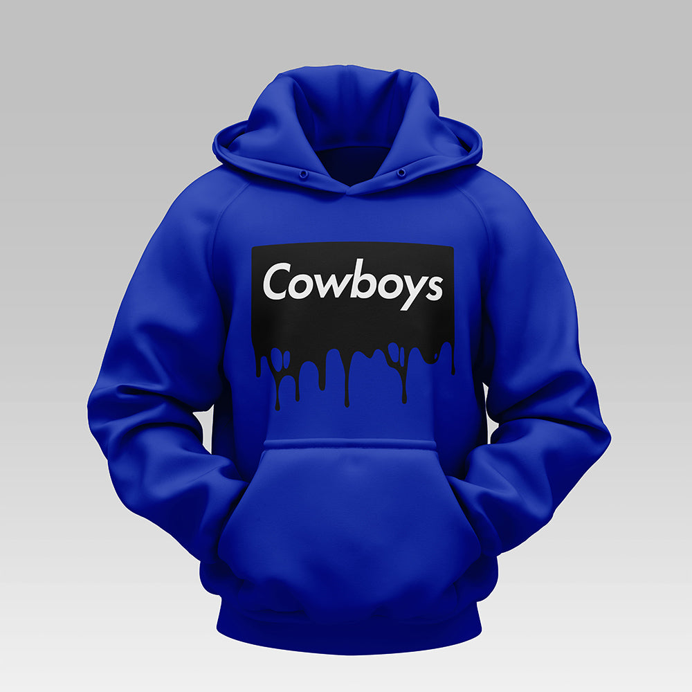 Cowboys DRIP Hoodie (Blue) – Cowboys Merch Store